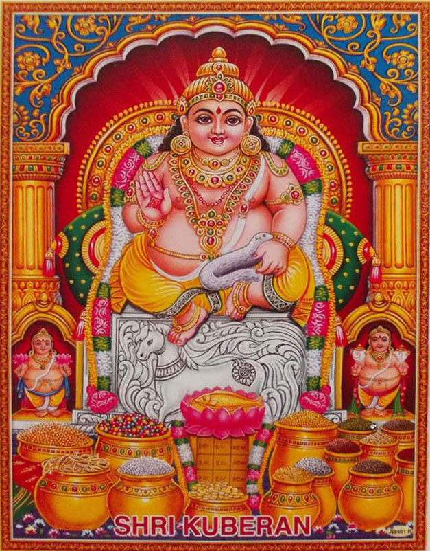 Lord Kuber Names - 108 names of Lord Kuber