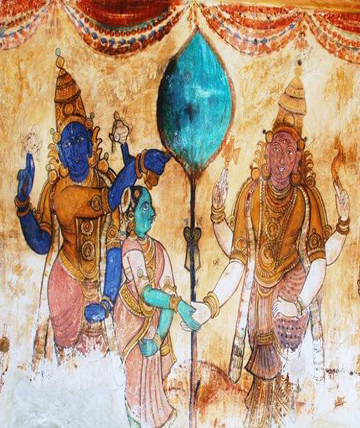 Ajantha and Ellora, Cave painting - Indian Traditional Art